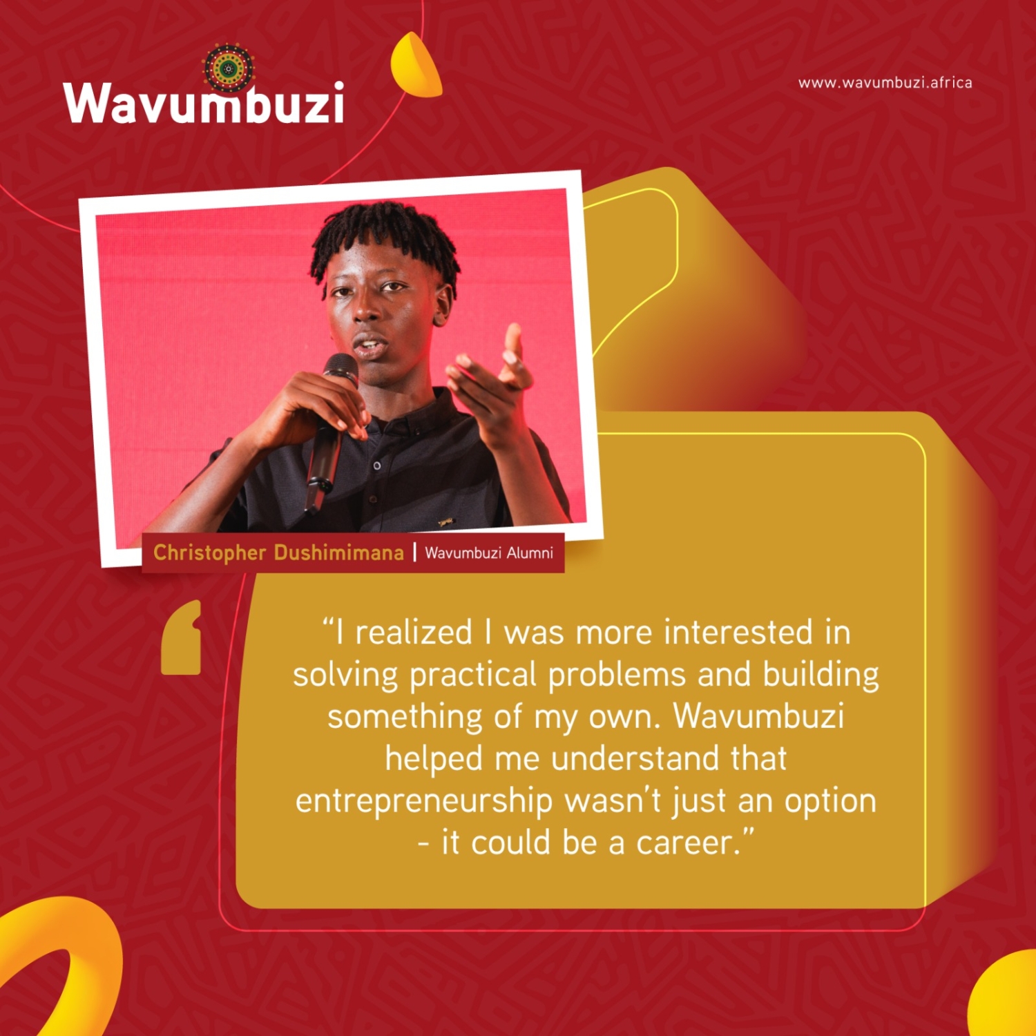 Wavumbuzi Entrepreneurship Challenge for Secondary School Learners in ...